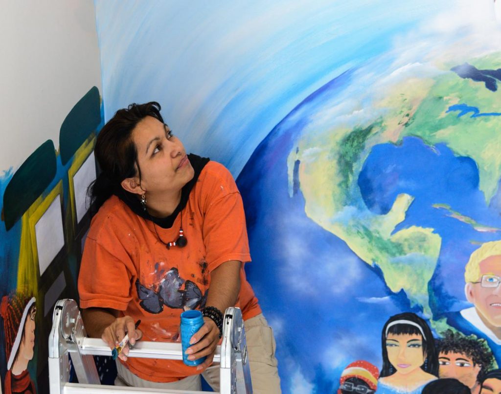 Telling our story: our "awesome" mural project | Center for New Americans
