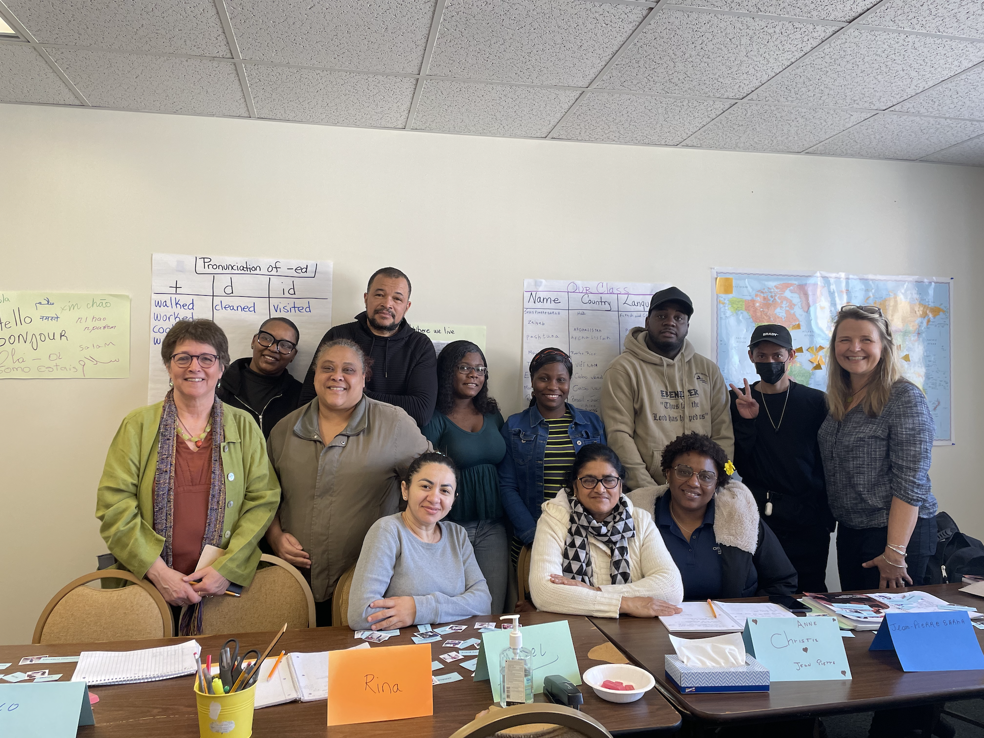 State Rep Mindy Domb visits Amherst Classes | Center for New Americans